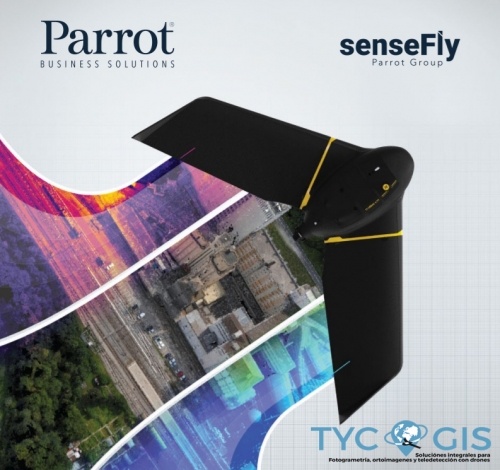 eBee X | SenseFly – TYC GIS – GIS, Teledetección y Drones