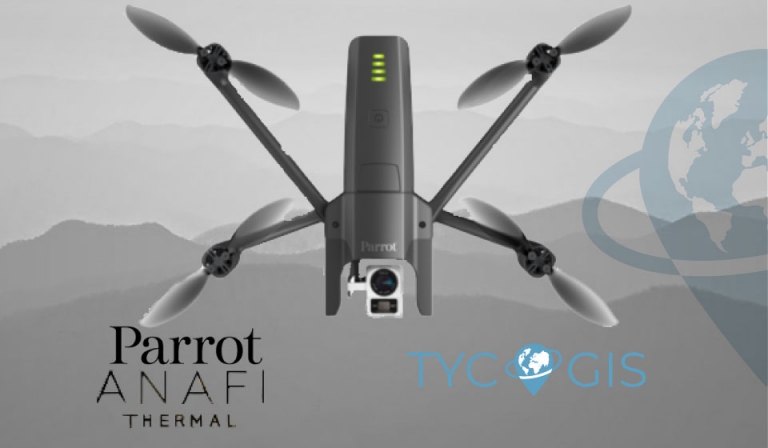Parrot Anafi Thermal – TYC GIS – GIS, Teledetección y Drones