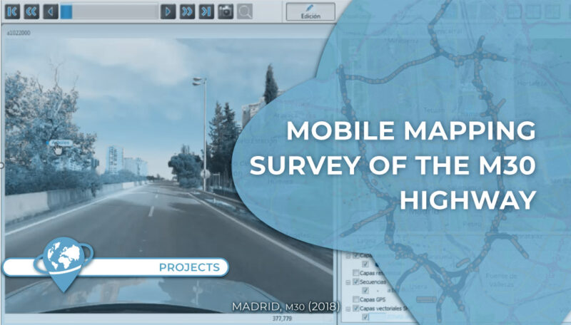 Project | Realization of a Mobile mapping survey of the M30 highway ...